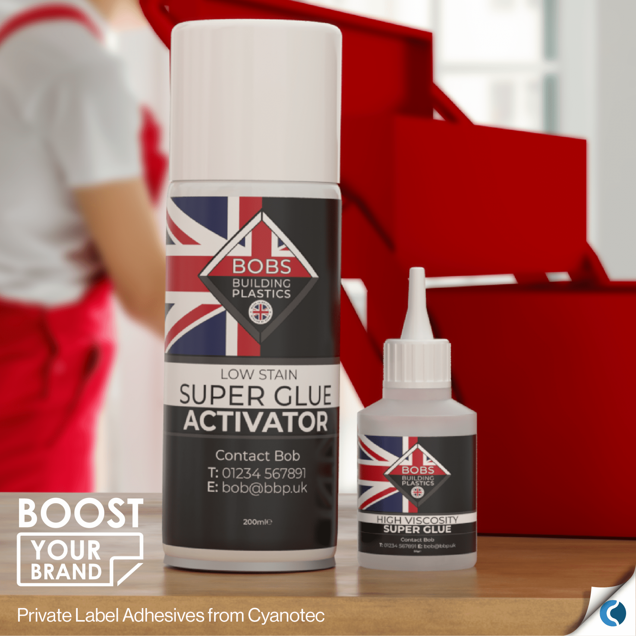 Super Glue and Activators for Building Plastics | Cyanotec